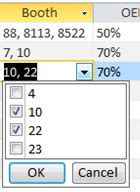 Ms Access Set Subform Multi Select Field Using Dlookup Stack Overflow