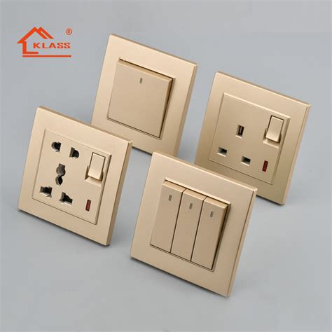 Klass Wall Switch Home Wall Plugs And Switch Socket Interruptor Intelligent Switches And Socket