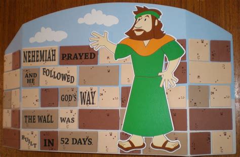 Printable Crafts Nehemiah Rebuilding Wall Holiday Printable Activities