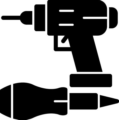 Assembly Tools Glyph 40886642 Vector Art At Vecteezy