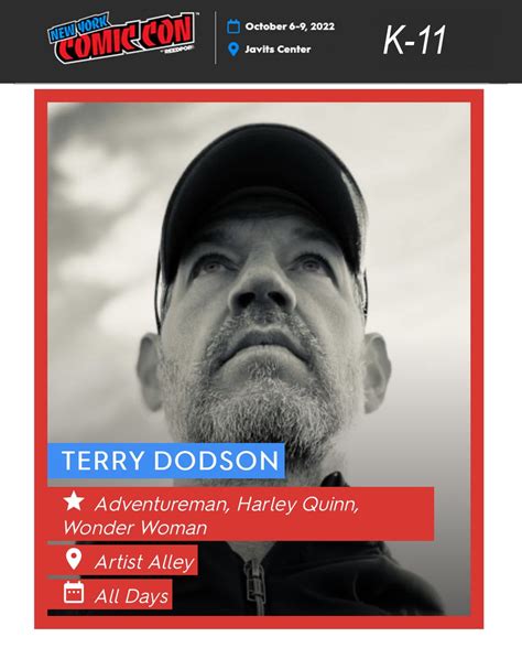 Terry Dodson NYCC K 11 On Twitter RT TerryDodsonArt I Ll Be NY
