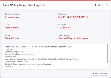 How Do I Create An Slack Api Key Canarytoken Thinkst Canary