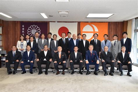 9月定例県議会 開会 長野県自由民主党県議団