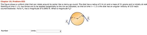 Solved Chapter Problem The Figure Shows A Uniform Chegg