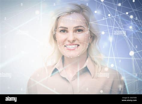 Biometric Verification Of A Modern Young Woman The Concept Of A New