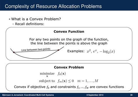 Ppt Optimal Resource Allocation In Coordinated Multi Cell Systems