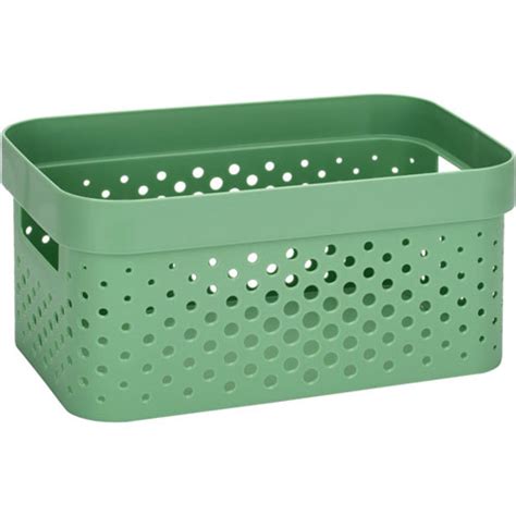 Canastilla Curver Dot Recy Verde 4 5l Papelería Lumen