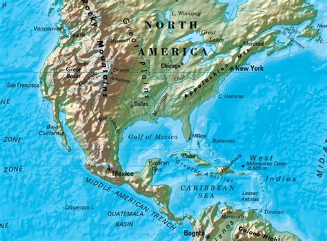 Robinson Projection Map