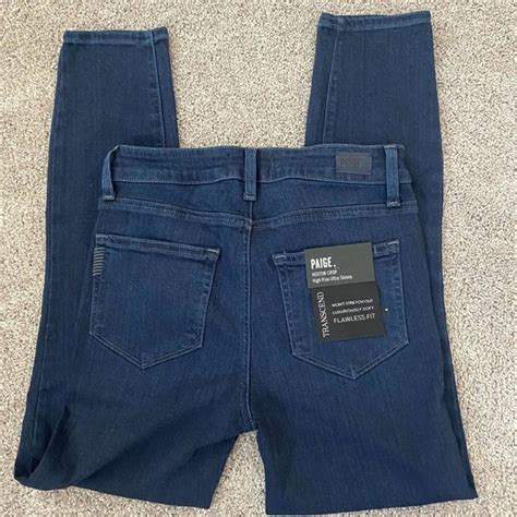 Paige Jeans Nwt Paige Sz 25 Hoxton Crop Transcend High Rise Lisbon