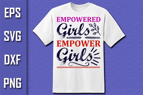 Empowered Girls Empower Girls Graphic By Pro Designer · Creative Fabrica