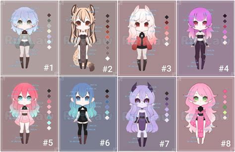 Chibi Adopt Auction Open By Rutlaw On Deviantart