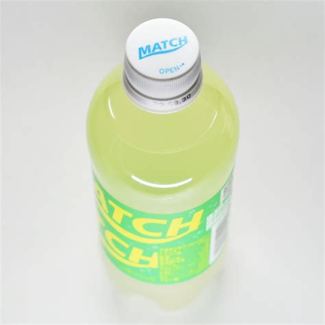 「マッチ 塩レモンソーダ」で夏の味をいち早く、人工甘味料不使用で味レベルupした旨微炭酸が登場！ ソフトドリンクの鉄人
