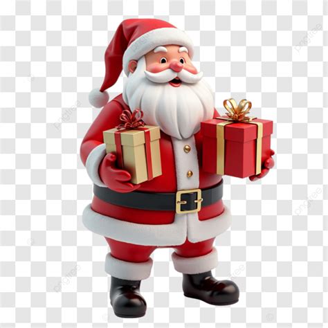 여러 선물을 들고 있는 산타클로스 산타 클로스 여러 선물을 들고 크리스마스 선물 Png 일러스트 및 이미지 에 대한 무료 다운로드 Pngtree