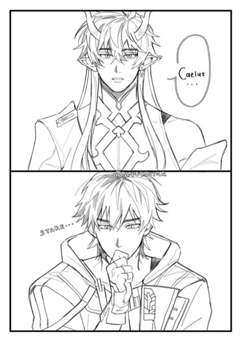 Caelus X Dang Heng Stars Star Trails Fun Comics