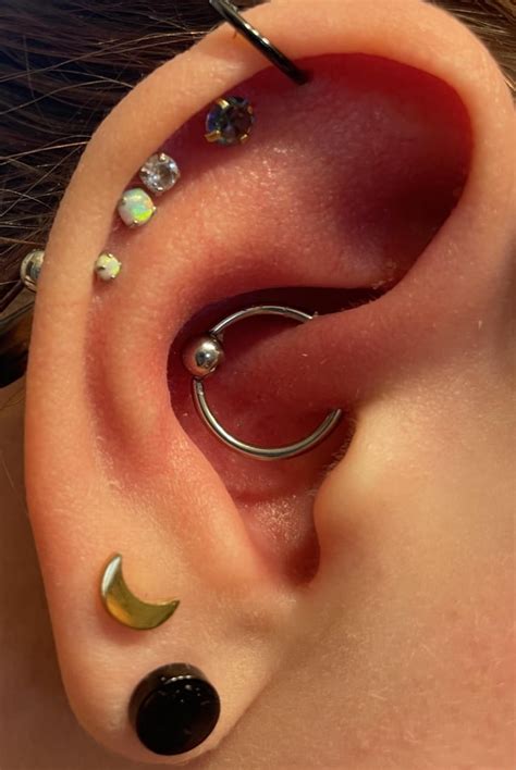 I Think My Daiths Are Healing Nicely But What Are Your Options Got Them March 4th Rpiercing