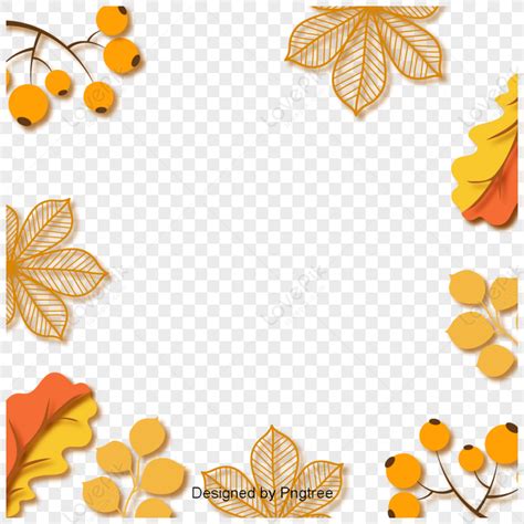 만화 간단한 가을 도안경관과일미술 Png 일러스트 무료 다운로드 Lovepik