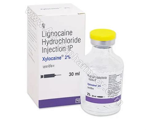 Lidocaine Injection 2 2 Wv 30ml At ₹ 200vial In Surat Id 2853769870691