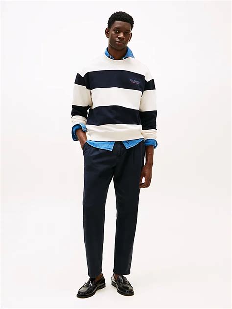 Stripe Relaxed Sweatshirt Multi Tommy Hilfiger