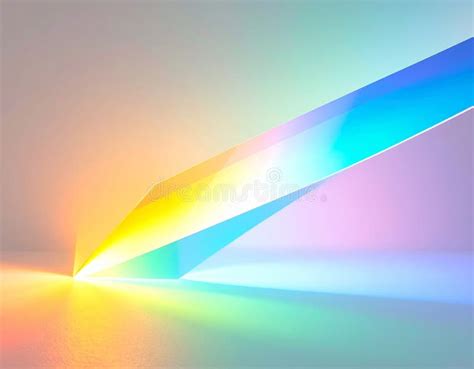 Abstract Prism Light Spectrum Rainbow Color Stock Illustration
