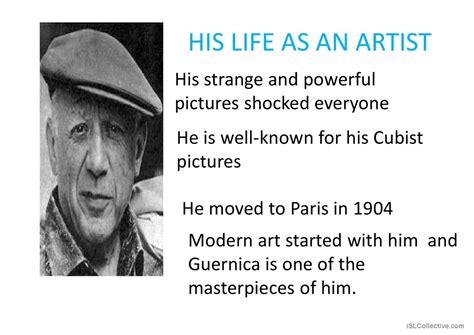 Picasso English Esl Powerpoints