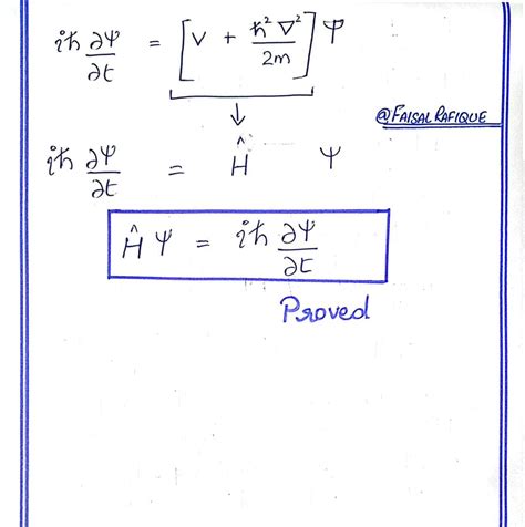 Time Dependent Schrodinger Wave Equation