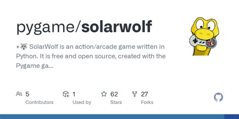 Github Pygamesolarwolf ☀️🐺 Solarwolf Is An Actionarcade Game
