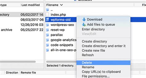 how to manually update wordpress plugins via ftp