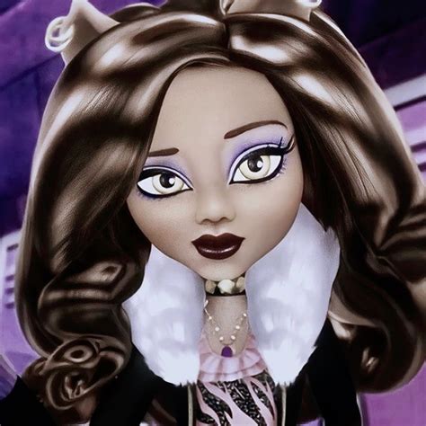 Clawdeen Wolf Исторический плакат Школа монстров Монстров