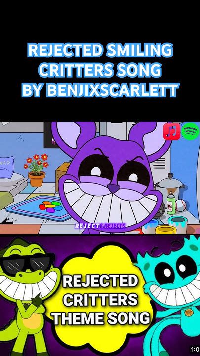 Rejected Smiling Critters Song 🎶 Frowning Critters Intro Animation