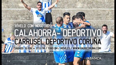 Cd Calahorra Rc Deportivo En Directo Desde Carrusel Deportivo