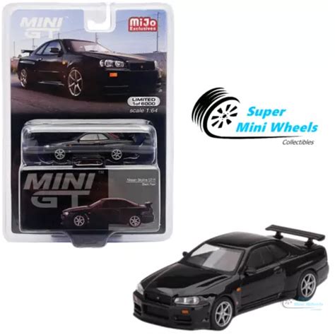 Mini Gt 164 Nissan Skyline Gt R R34 V Spec Black Pearl 570