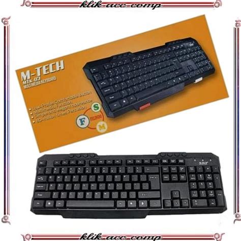 Jual M Tech Keyboard Usb Mtk Keyboard Pc Jakarta Pusat Klik Acc Comp Tokopedia