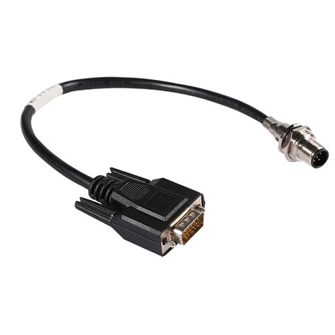 M12 Panel Mount Receptacle China Supplier17 Pin M12 Cable Panel Mount