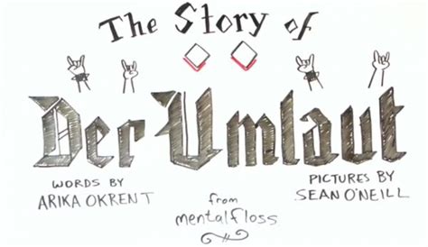 The Story Of The Umlaut Neatorama The Story Of The Umlaut Neatorama