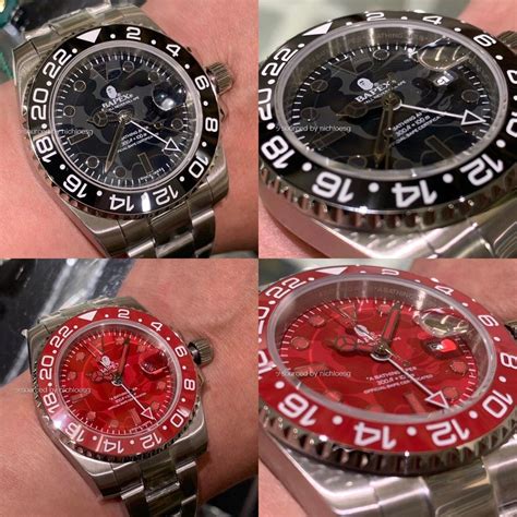 Bape Type 2 Bapex Color Camo Luxury Watches On Carousell