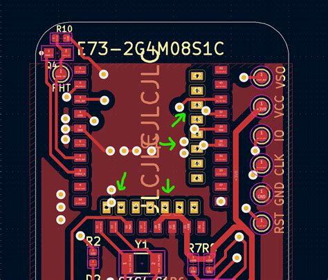 Clarification About E73 Module Pcb Footprint · Issue 75 · Rbaronb Parasite · Github