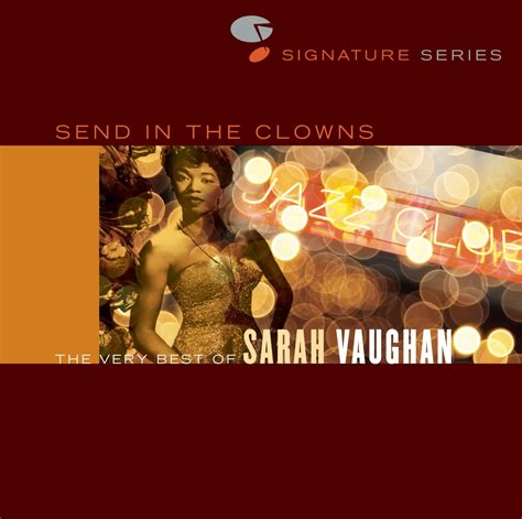 Send In Clowns The Very Best Of Sarah Vaughan Multi Artistes Sarah