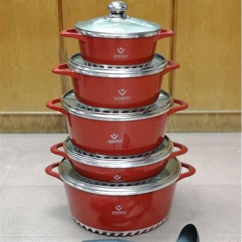 17pcs Ceramic Cookware Set Shopee Malaysia