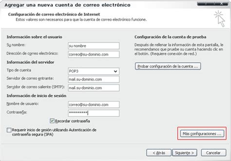 Configurar Cuenta De Correo En Outlook 2007 2010 2013 2016 Android
