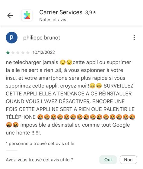 Il a raison Les Services Google Play ne sont là que pour nous