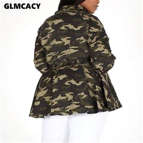 Женские камуфляжные куртки размера плюс пальто армейского зеленого цвета куртка бомбер пальто