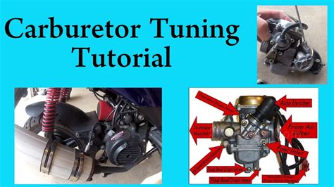 How To Tune A Carburetor In A GY Chinese Scooter Or Cc YouTube