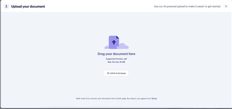 Qwilrs Ai Powered Document Uploader To Convert Your Pdf To A Qwilr Page Qwilr Help Center