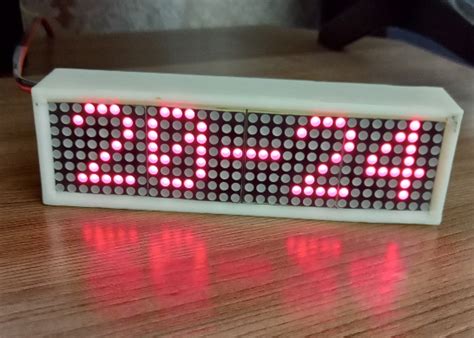 LED Matrix Clock Share Project PCBWay