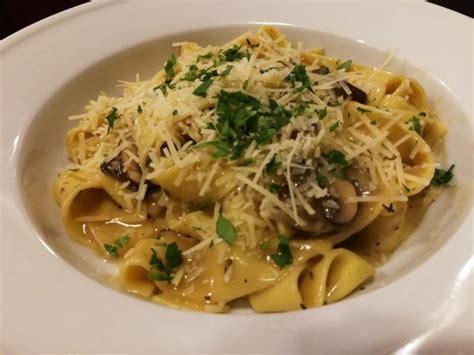 Mushroom Pappardelle A Food Lovers Delight