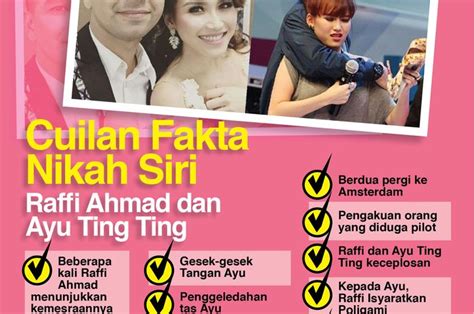 Cuilan Fakta Nikah Siri Raffi Ahmad Dan Ayu Ting Ting