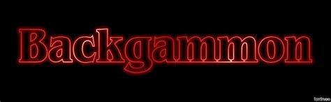 Backgammon Stranger Things Logo Text Effect Generator