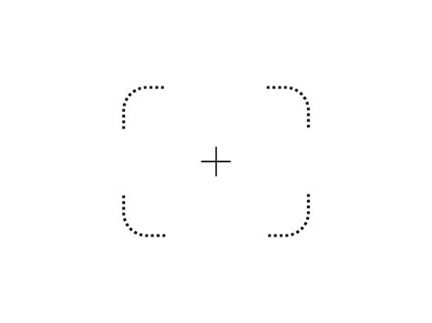 Premium Vector Vector Target Aim Focusing Target Screen Camera Frame Or Photo Viewfinder
