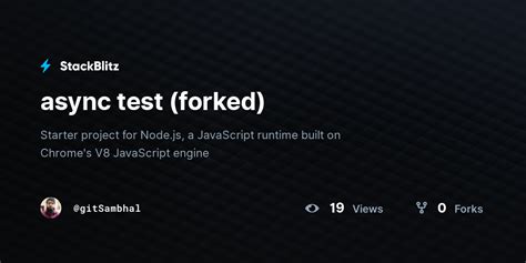 Async Test Forked Stackblitz