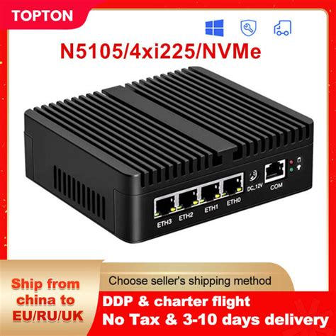 จดสงฟร pfsense Firewall Soft Router N5100 4X In i225 i226 2 5G LAN